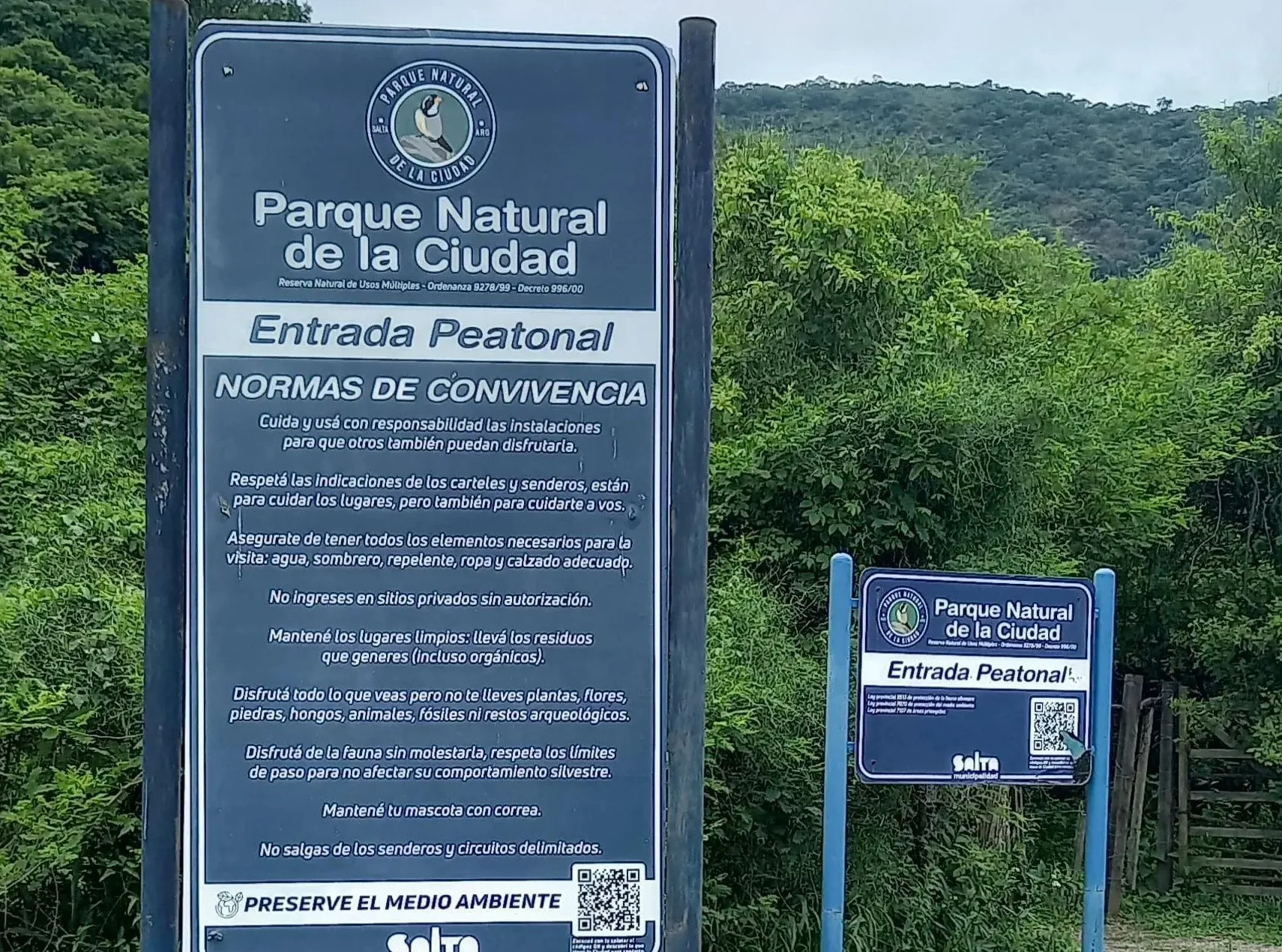 Conocé la Reserva Parque Natural de la Ciudad de Salta